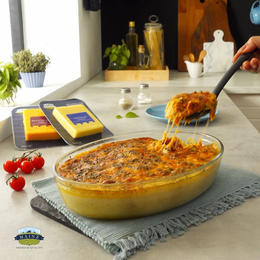 Mainz Foods . Mainz cheese meatballs with potatoes